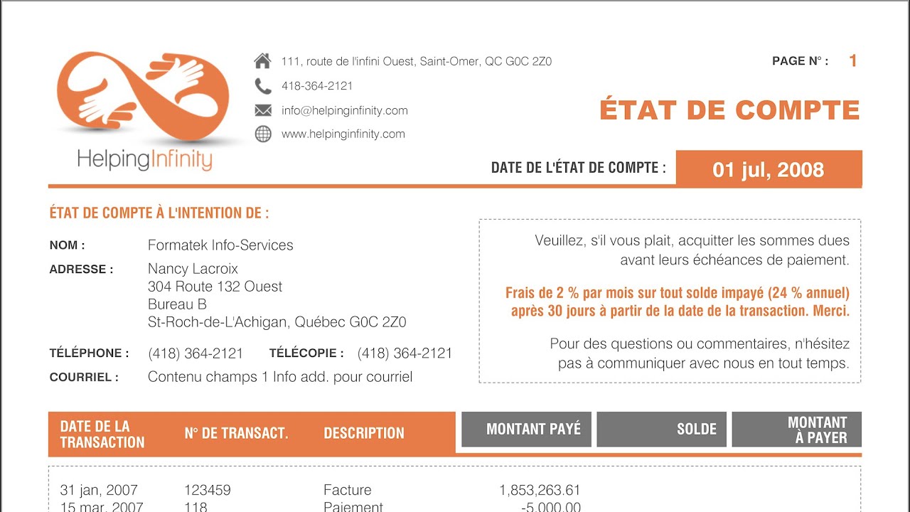 COURS SUR LA FACTURATION - YouTube