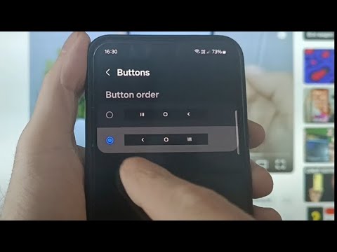 How to change back button in samsung A16 5g. | Samsung a16 back button ...