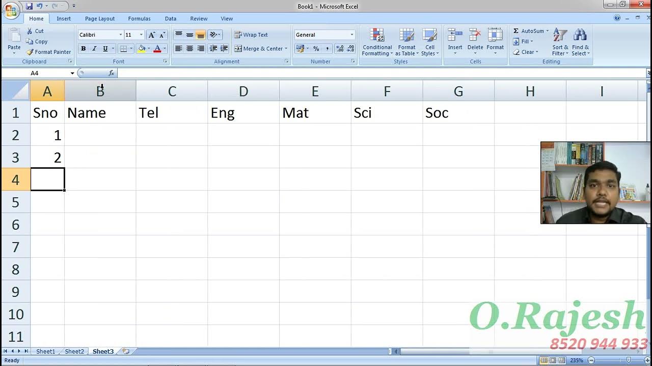 MS Excel Day 1 - Introduction to Excel & Its Options - YouTube