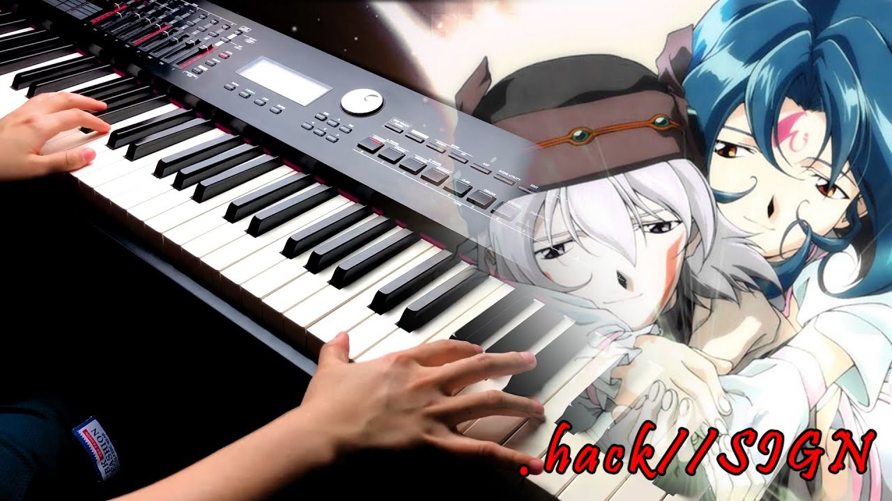 hack//SIGN OST｜ 駭客時空】「 Fake Wings-梶浦由記」 Piano Cover By Yu Lun - YouTube