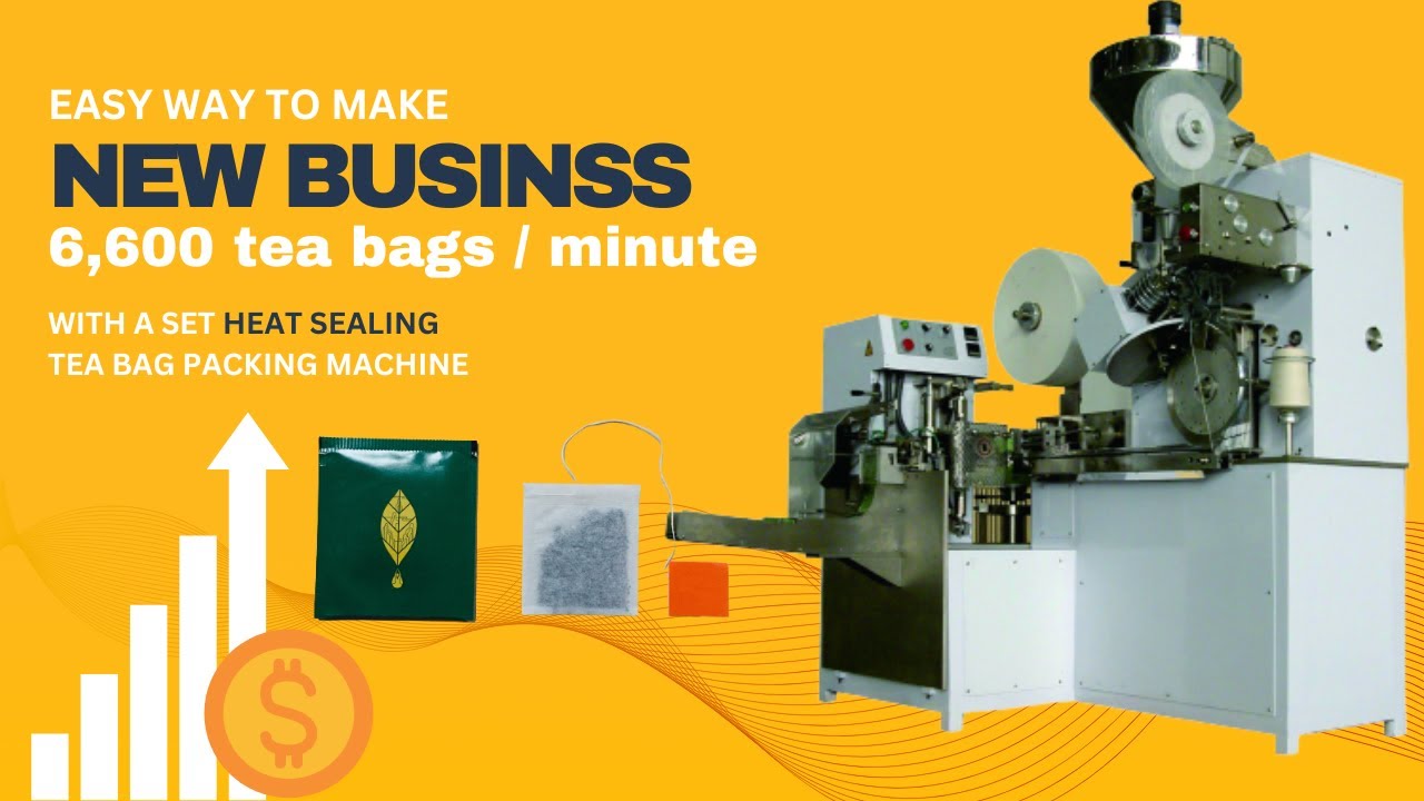 36 Years factory/High-speed single chamber tea bag machine video/tea ...
