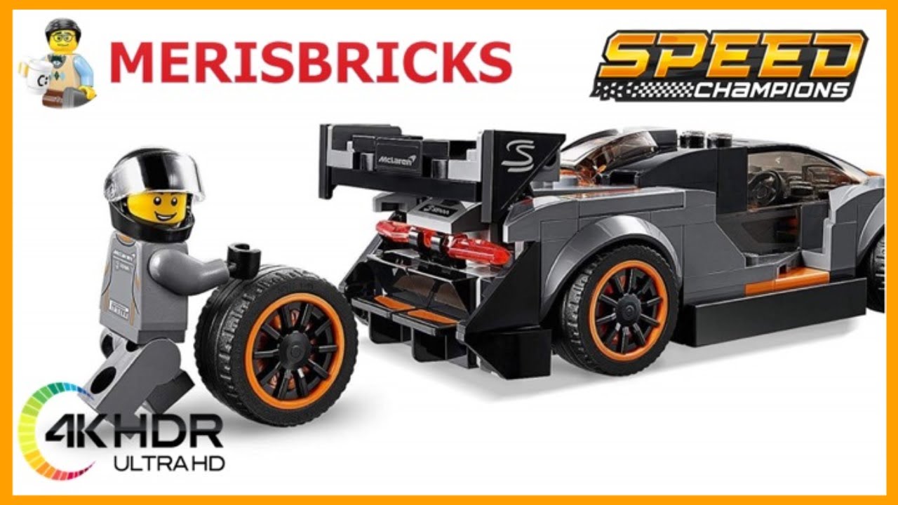 Lego McLaren Senna - Speed Champions 75892 - Lego Speed Build 4K and ...