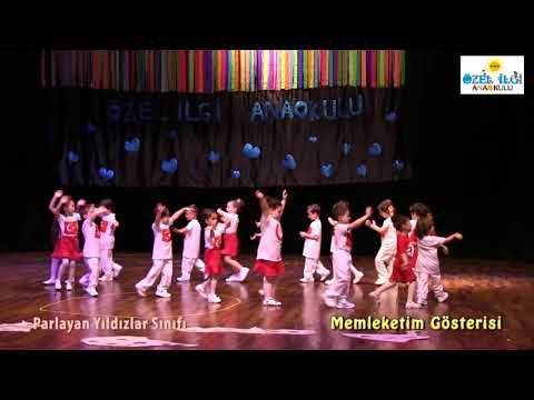 Özel İlgi Anaokulu - Parlayan Yıldızlar Sınıfı Memleketim Gösterisi 2018