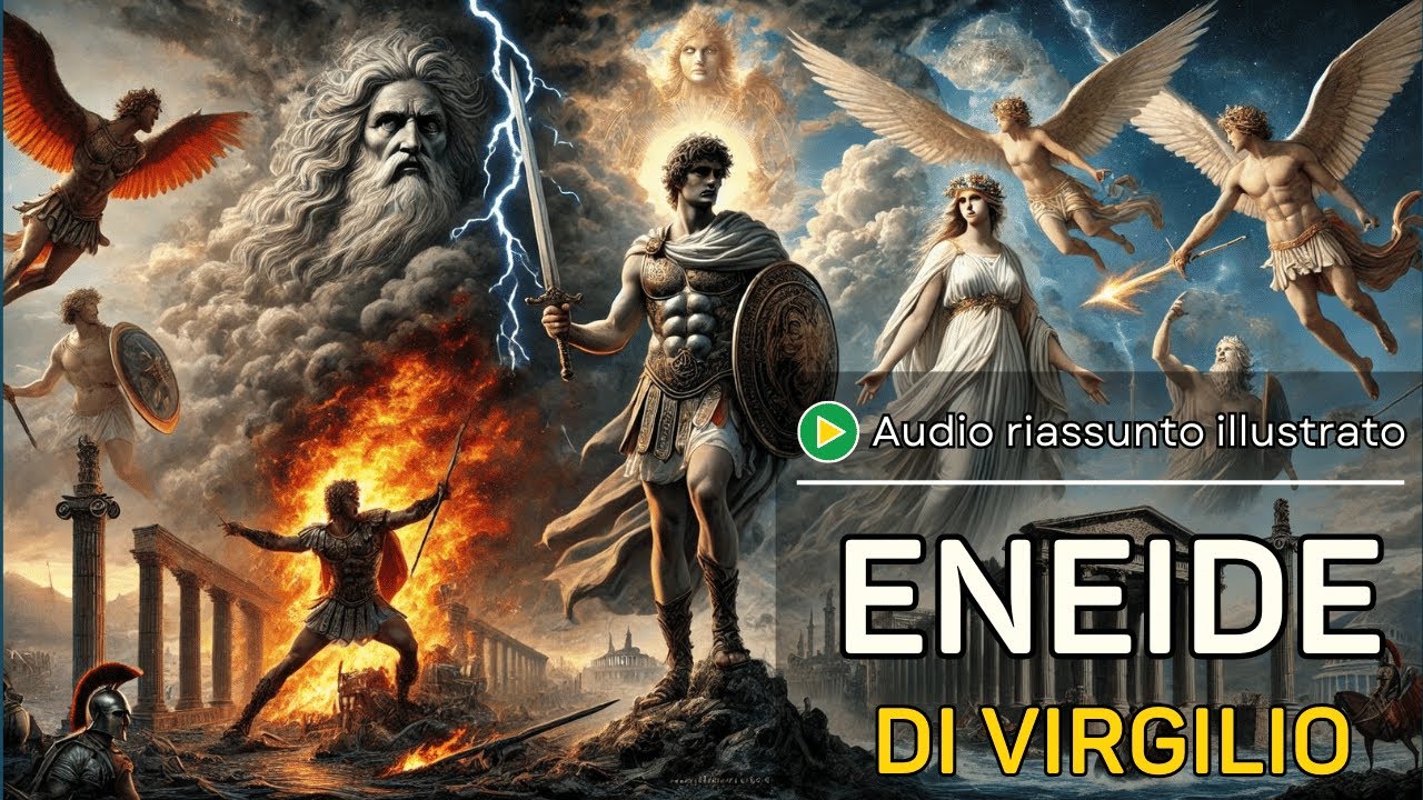 Eneide di Publio Virgilio Marone – Riassunto Audio Illustrato - YouTube