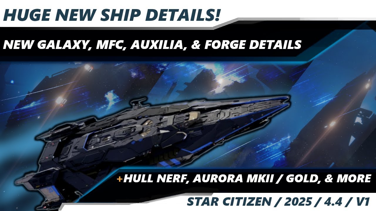 Star Citizen | HUGE SC Live Nov Ship Updates | Aurora Mk II, & MFC ...