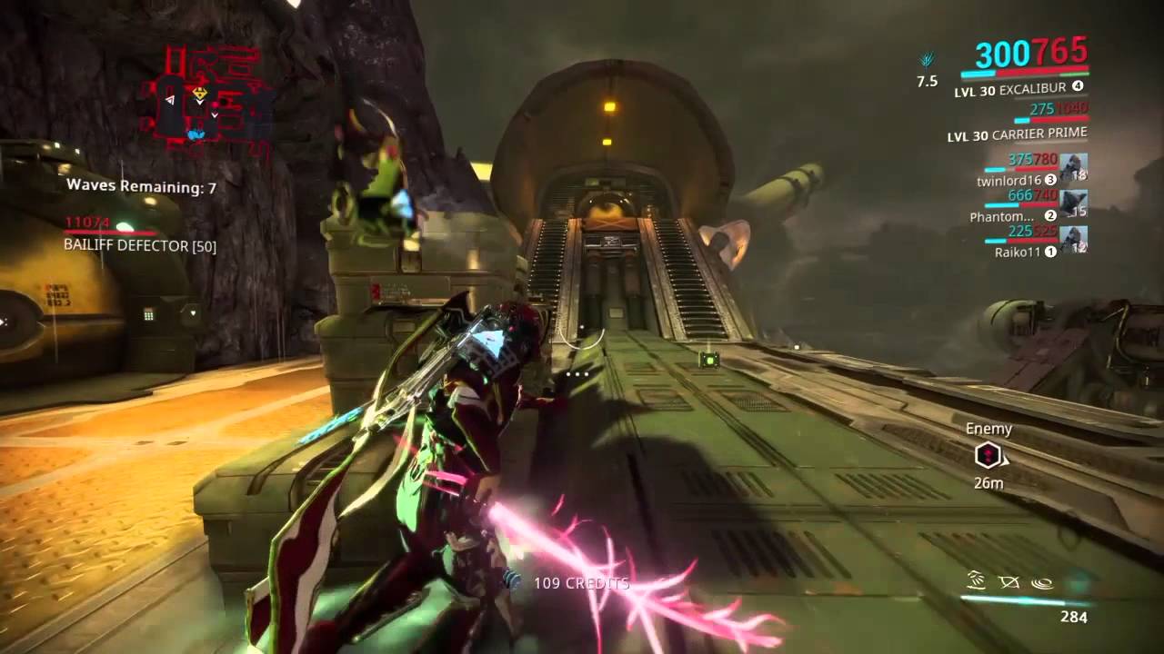 Warframe ps4 Tactical alert-Emergency exit - YouTube