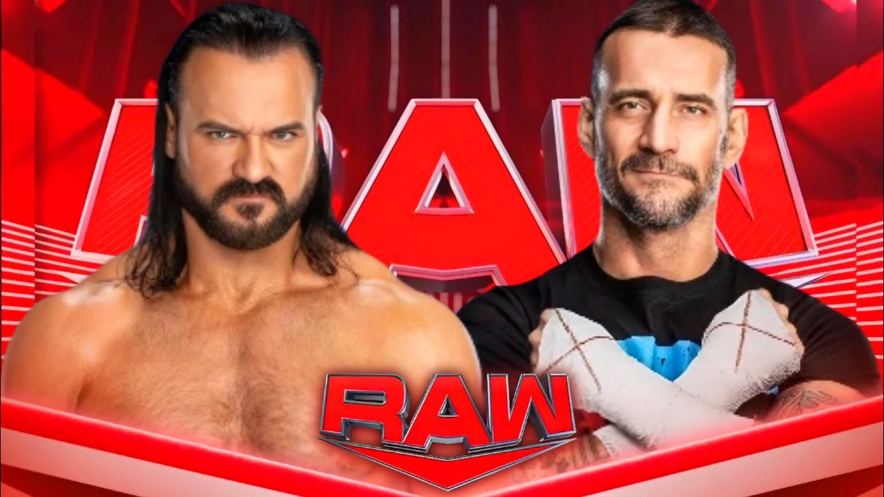Drew McIntyre vs CM Punk Full Match WWE Raw Highlights - YouTube