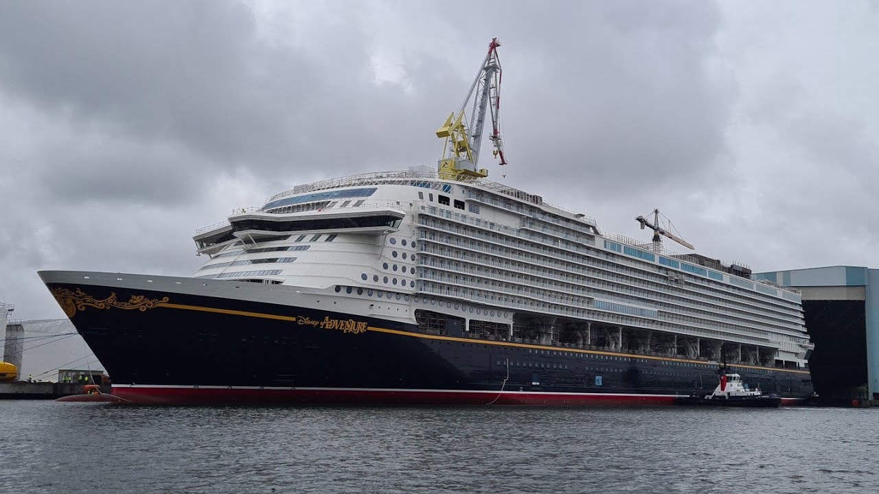 Disney Adventure...ein neues Disney Kreuzfahrtschiff aus Wismar - YouTube