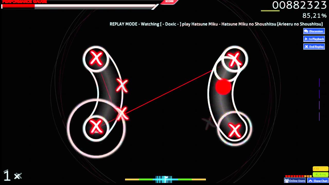 Osu! Hatsune Miku no Shoushitsu play - YouTube