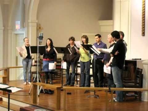 Recording the Revised WLP Mass setting - Misa Luna - YouTube