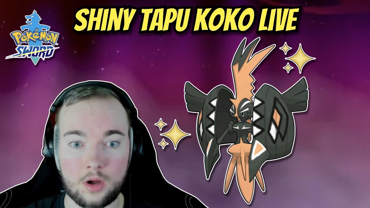 Shiny Tapu Koko - Pokemon Sword and Shield - YouTube