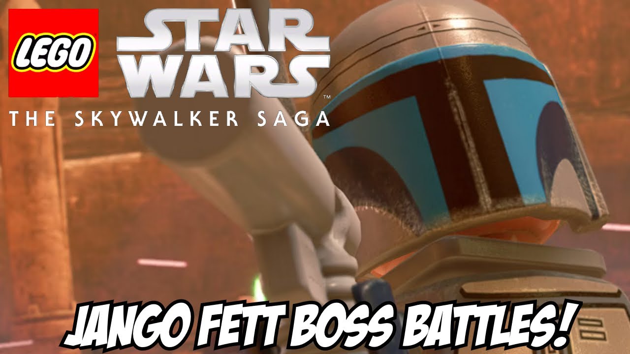 Jango Fett Boss Battles! - Lego Star Wars: The Skywalker Saga - YouTube