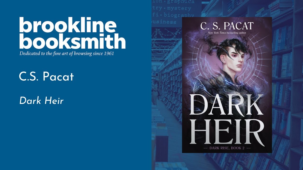 C.S. Pacat with Sarah Rees Brennan: Dark Heir - YouTube