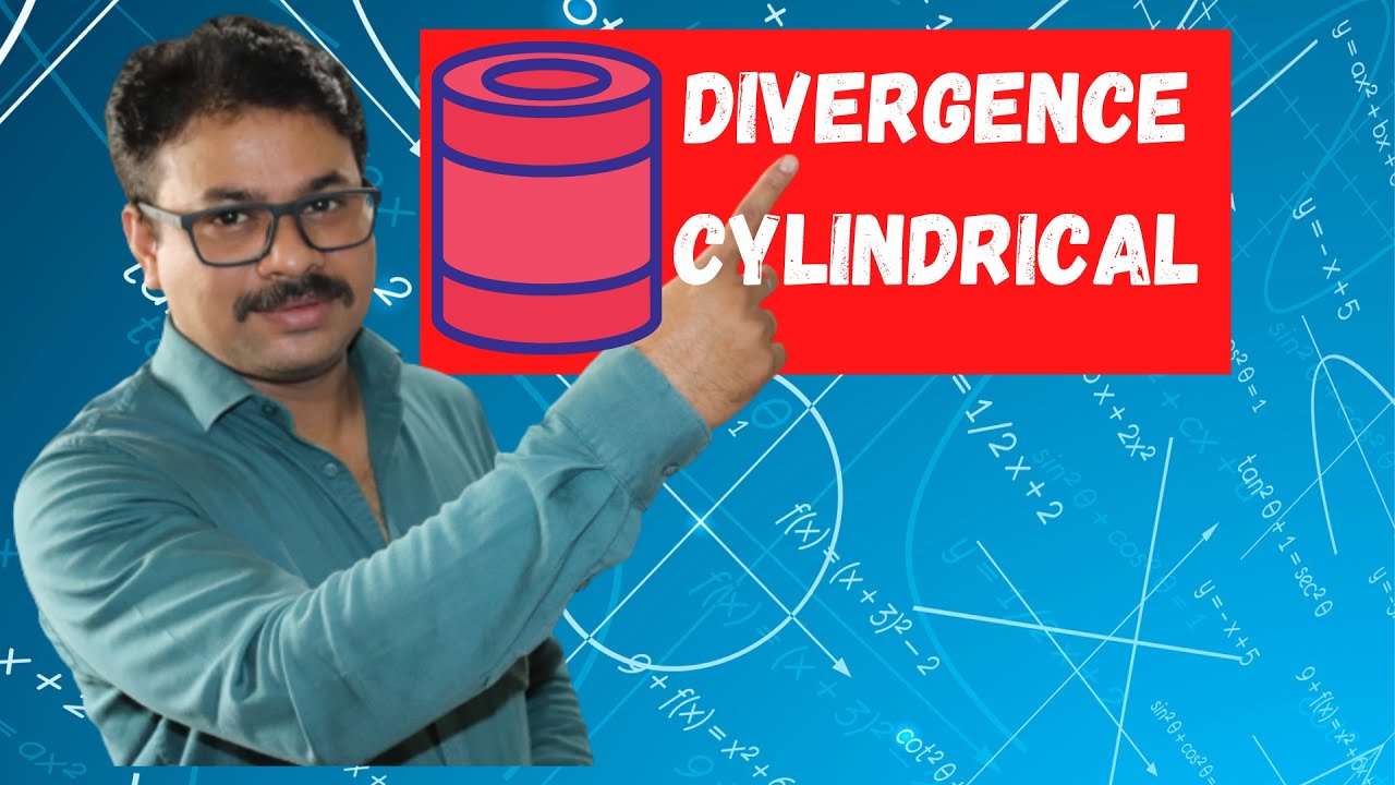 Divergence of cylindrical coordinate system| EMFT Lect- 12 - YouTube