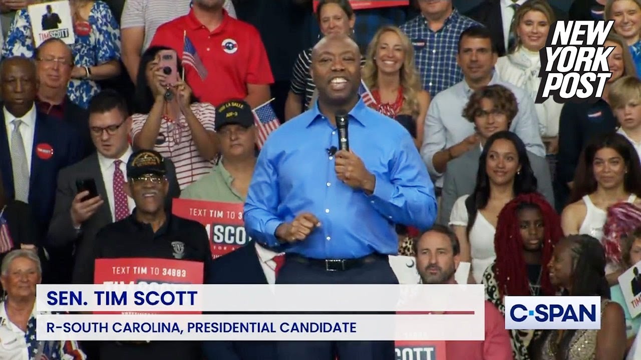 Sen. Tim Scott launches 2024 Republican presidential campaign | New ...