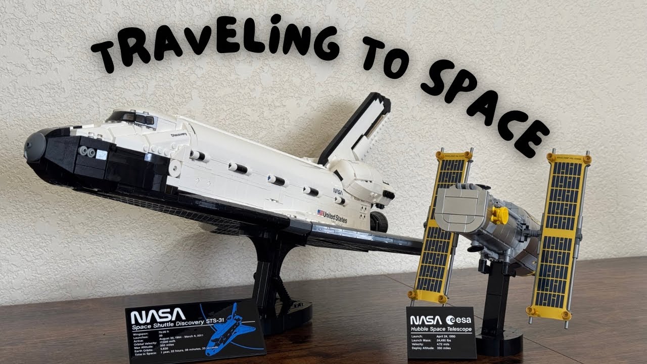 T-Minus 5 Minutes To Space Launch 🚀…Lego 10283 : NASA Space Shuttle ...