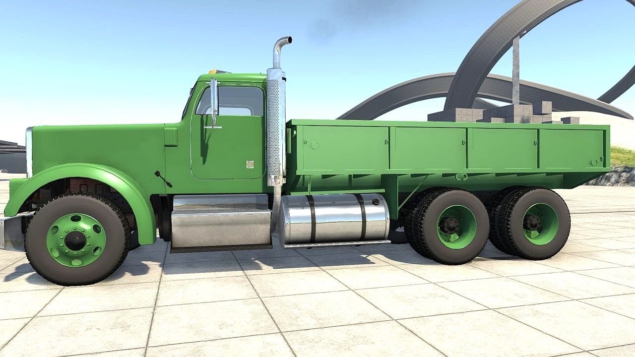 BeamNG Drive - T 300 US Military Truck Suspension Test - YouTube