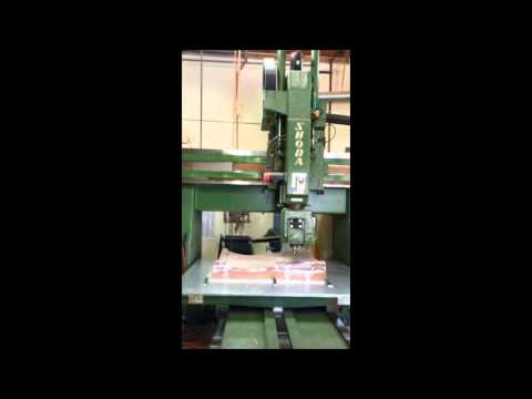 SHODA Model NC-516U-1634 5-Axis CNC Router - YouTube