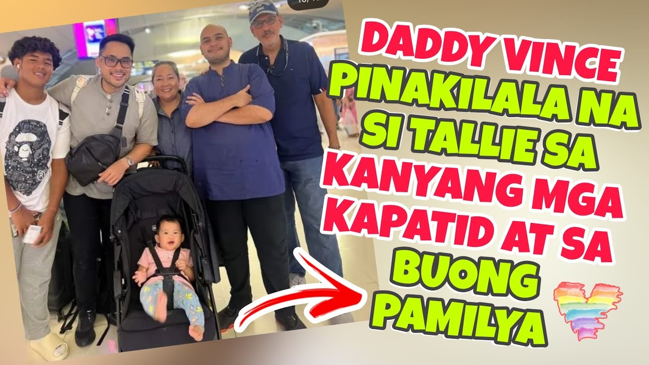 TEAM TARAH UPDATE | TALLIE PINAKILALA NA NI DADDY VINCE SA KANYANG MGA ...