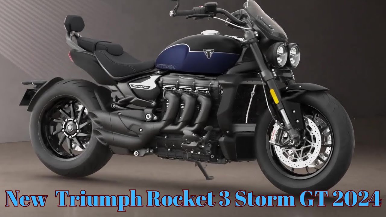 New Triumph Rocket 3 Storm GT 2024 | Features and Benefits - YouTube