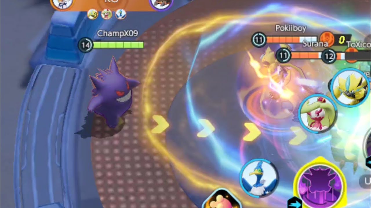 GENGAR EPIC COMEBACK | POKEMON UNITE MOMENTS - YouTube