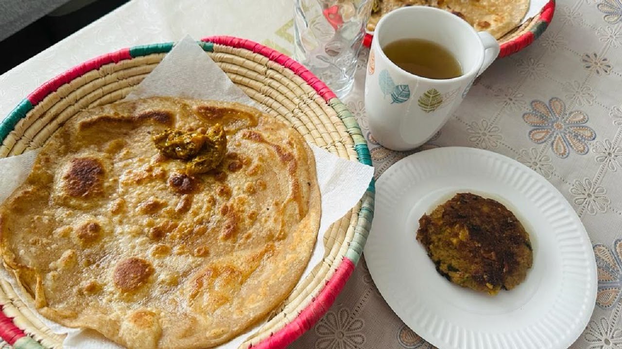 Sardiyan aur Punjabi nashta पंजाबी नाश्ता پنجابی کھانا UK VLOG - YouTube