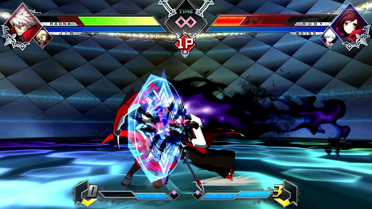 BlazBlue: Cross Tag Battle | Ragna & Jin vs. Ruby & Weiss - YouTube