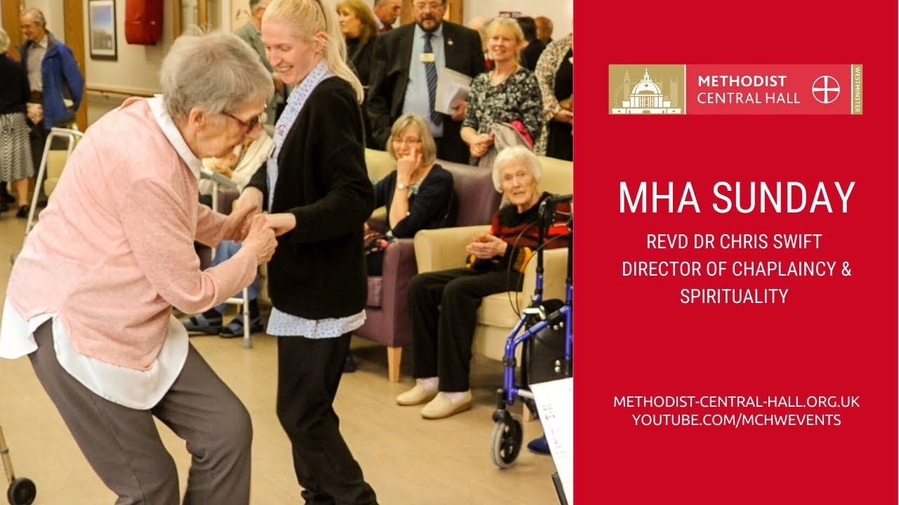 Revd Dr Chris Swift of MHA speaks on MHA Sunday at Methodist Central ...