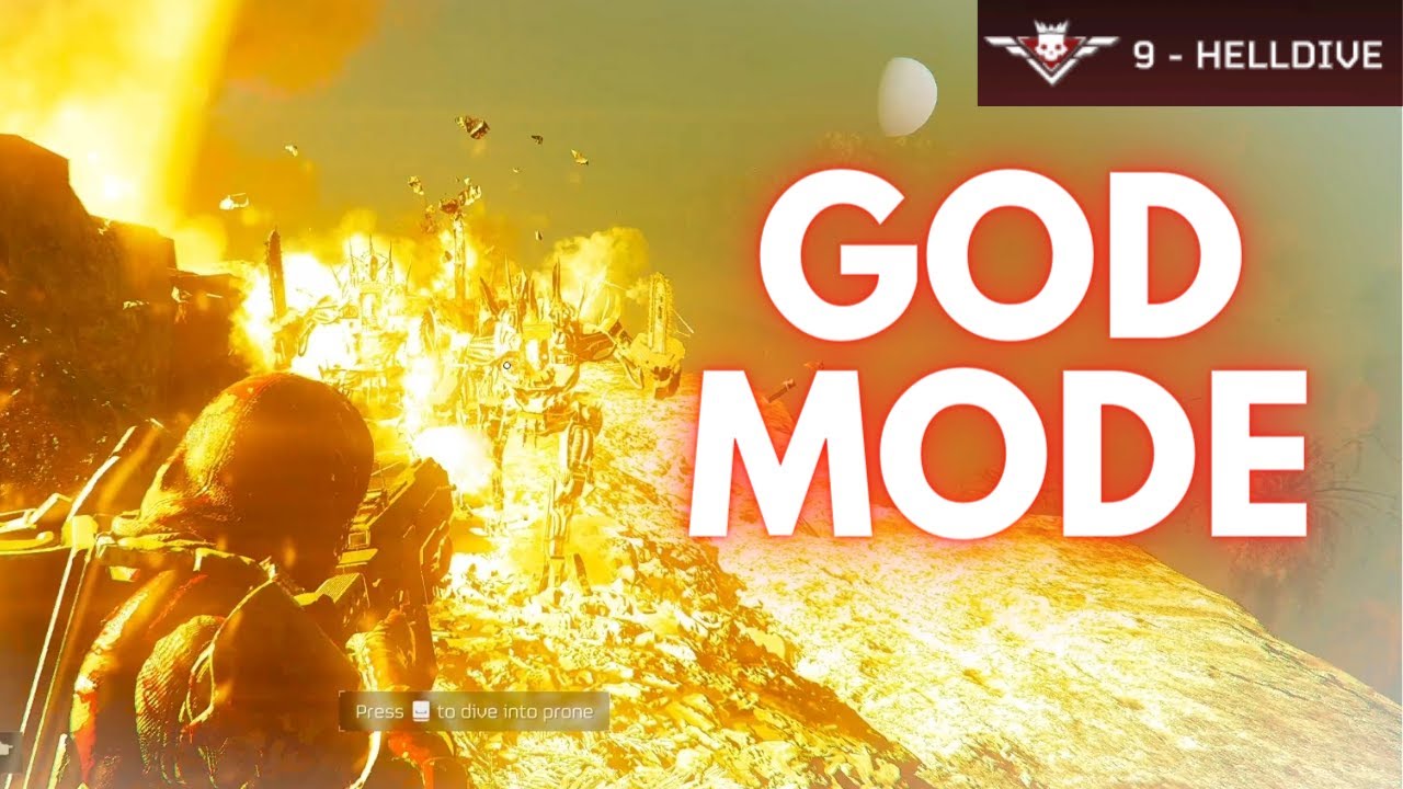 The Full Potential and Firepower of a Solo Max Level Helldiver... - YouTube