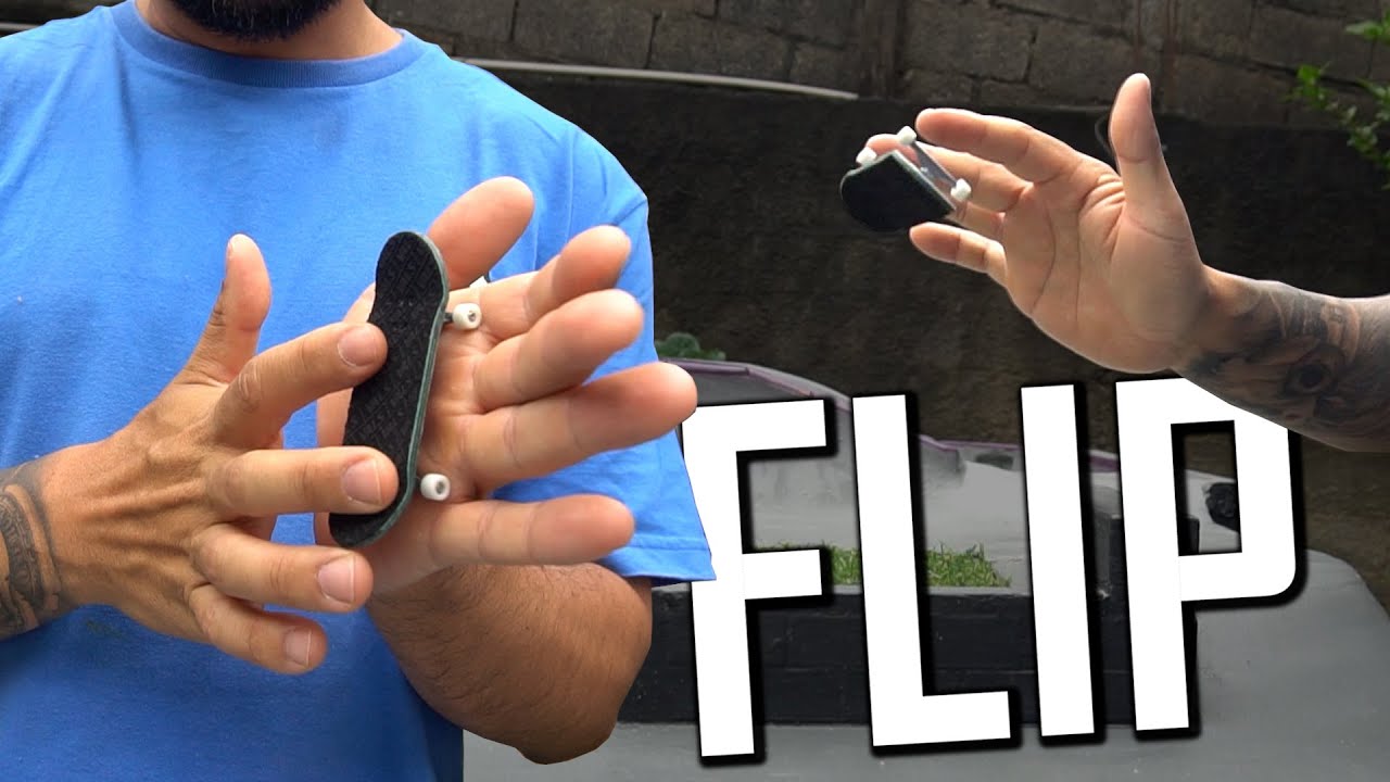 COMO MANDAR FLIP NO FINGERBOARD! - YouTube