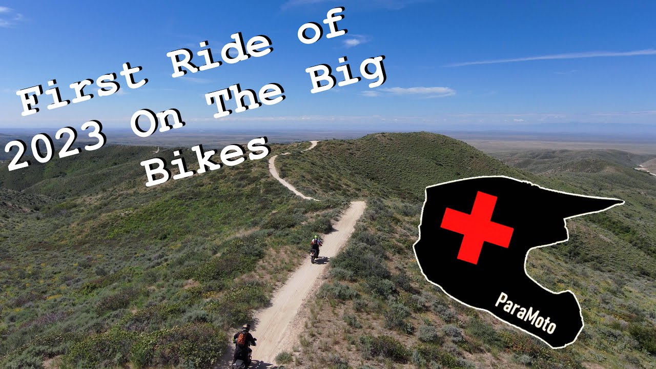 First ride of the year on the ADV's - YouTube