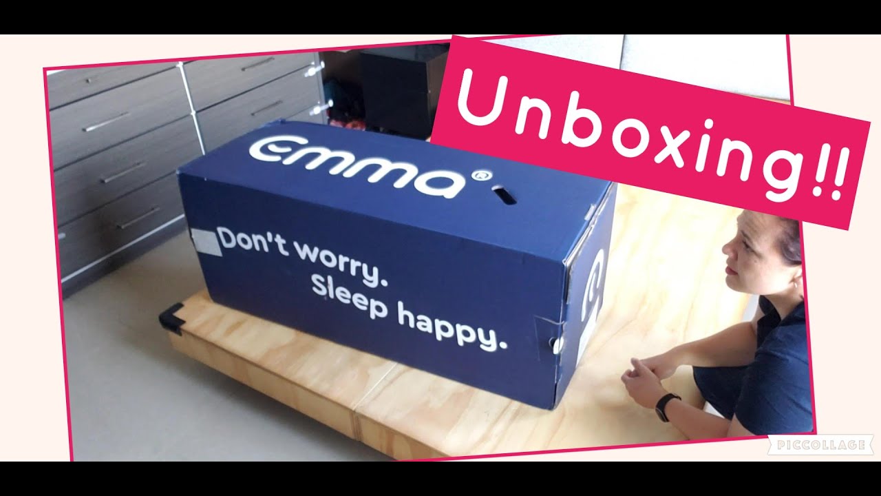 Colchón en caja!!! (unboxing colchón Emma) - YouTube