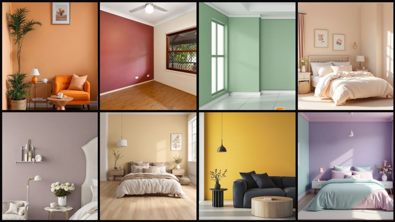 Wall Colours ideas for Modern Bedroom | 50+ Wall Paints | Interior Wall ...