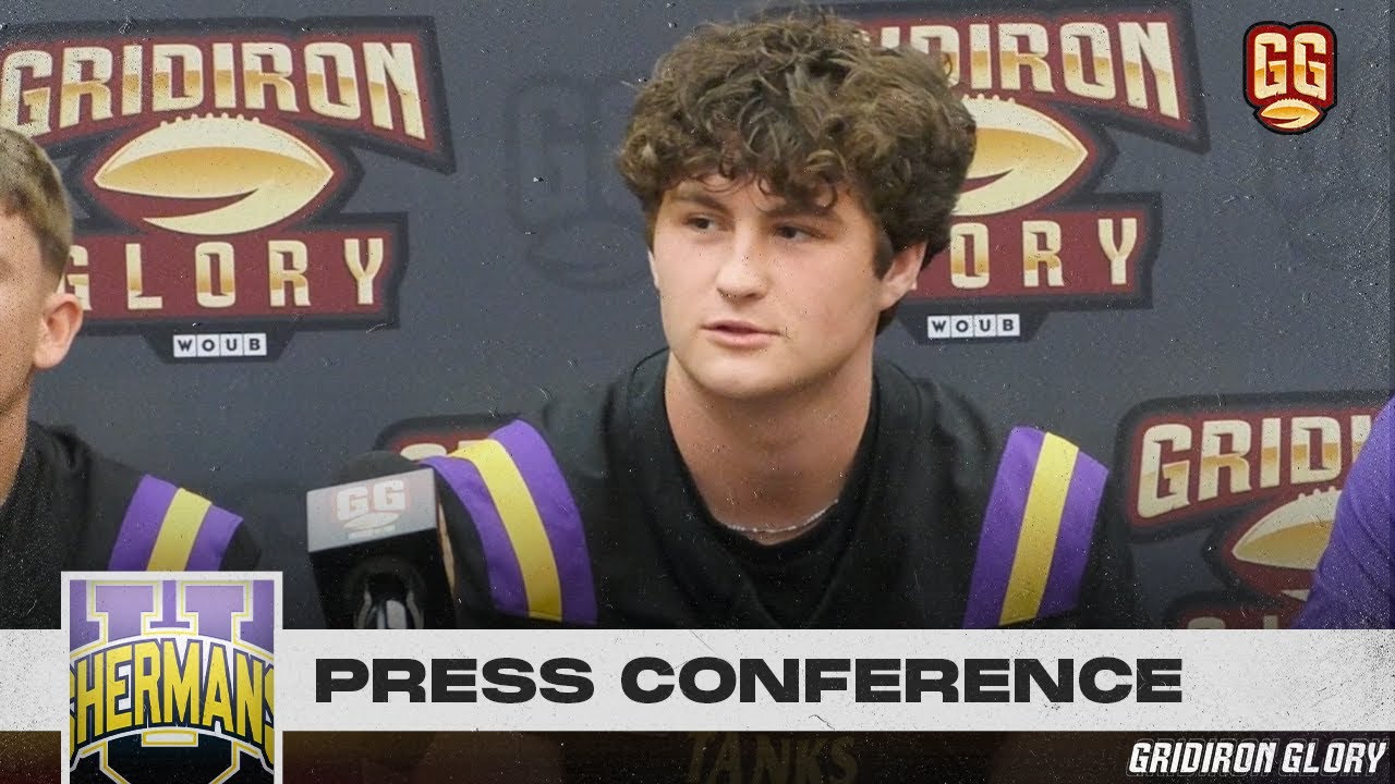 Gridiron Glory Media Day: Unioto Football Press Conference - YouTube