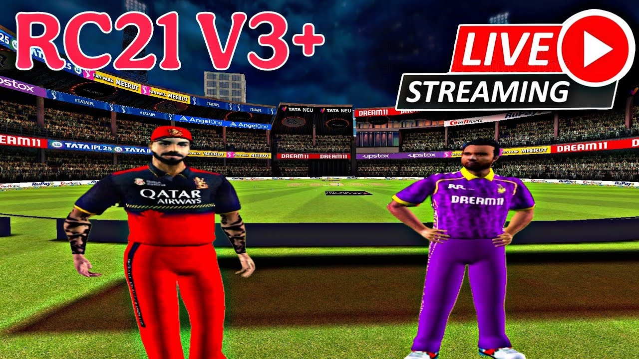 RC21 V3+ IPL LIVE GAMEPLAY 🔴 - YouTube