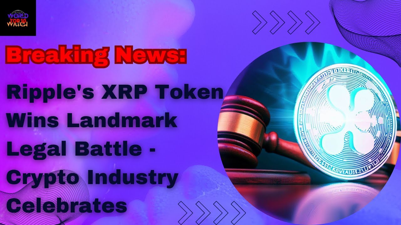 Ripple’s XRP Token Gets a Boost from Judge’s Ruling - YouTube