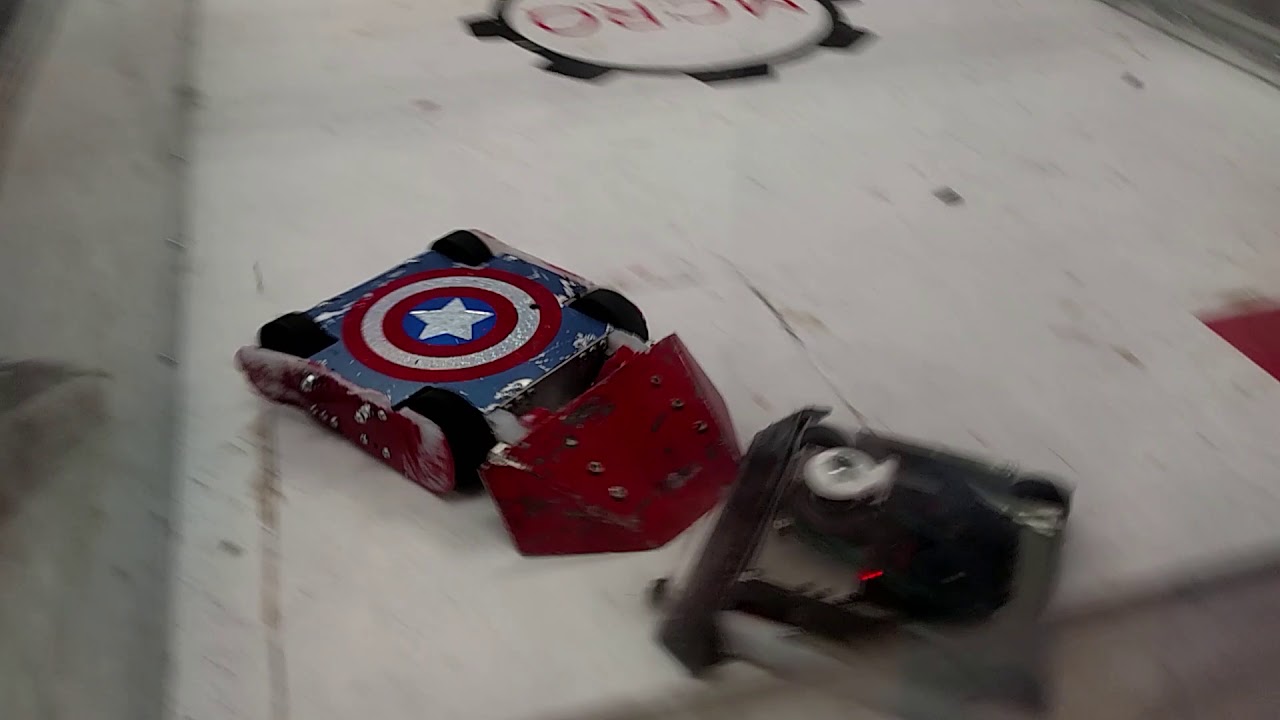 3lb Bot Fight: Phantom II vs Wedge of Allegiance - YouTube