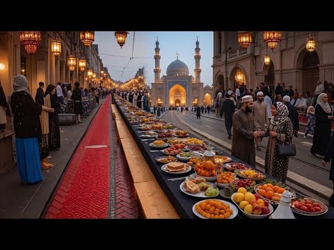 2KM Ramadan Iftar in Europe | Incredible Scene in Belgium