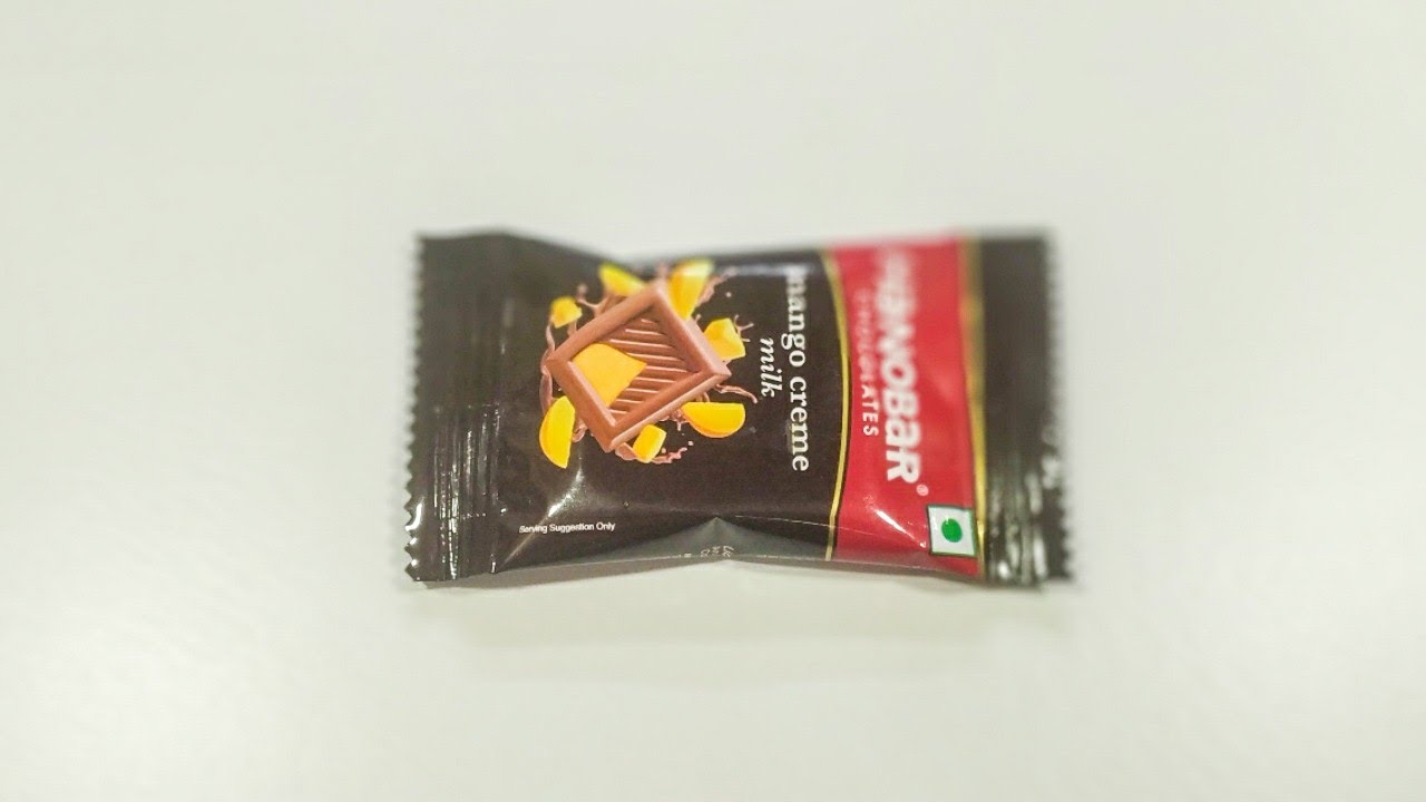 Mango creme milk hanobar ten rupees chocolate #foodie - YouTube