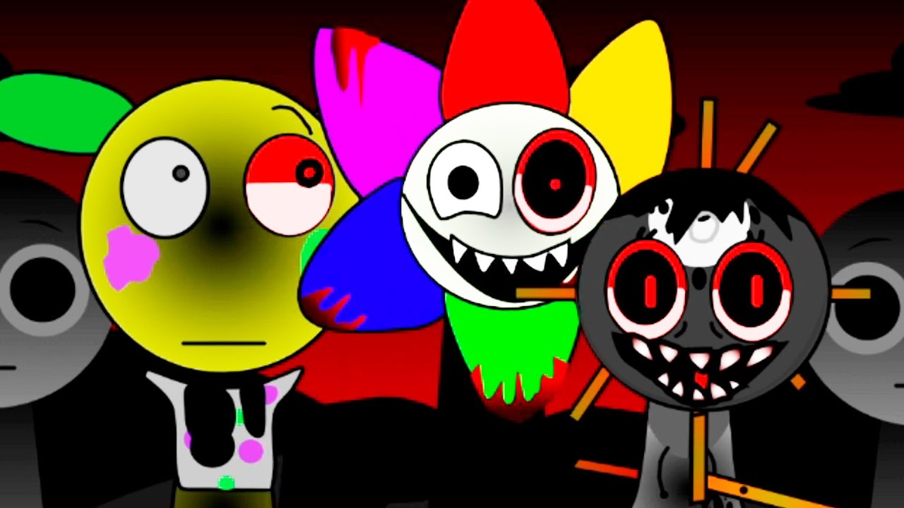 Sprunki Dandy's World - Horror and Normal Version - YouTube