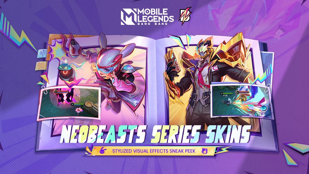 Neobeasts Series Skins | Fredrinn & Lylia | Mobile Legends: Bang Bang ...