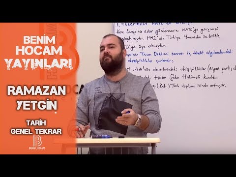 29)Genel Tekrar - Atatürk İlke ve İnklapları - I - Ramazan YETGİN (2019)
