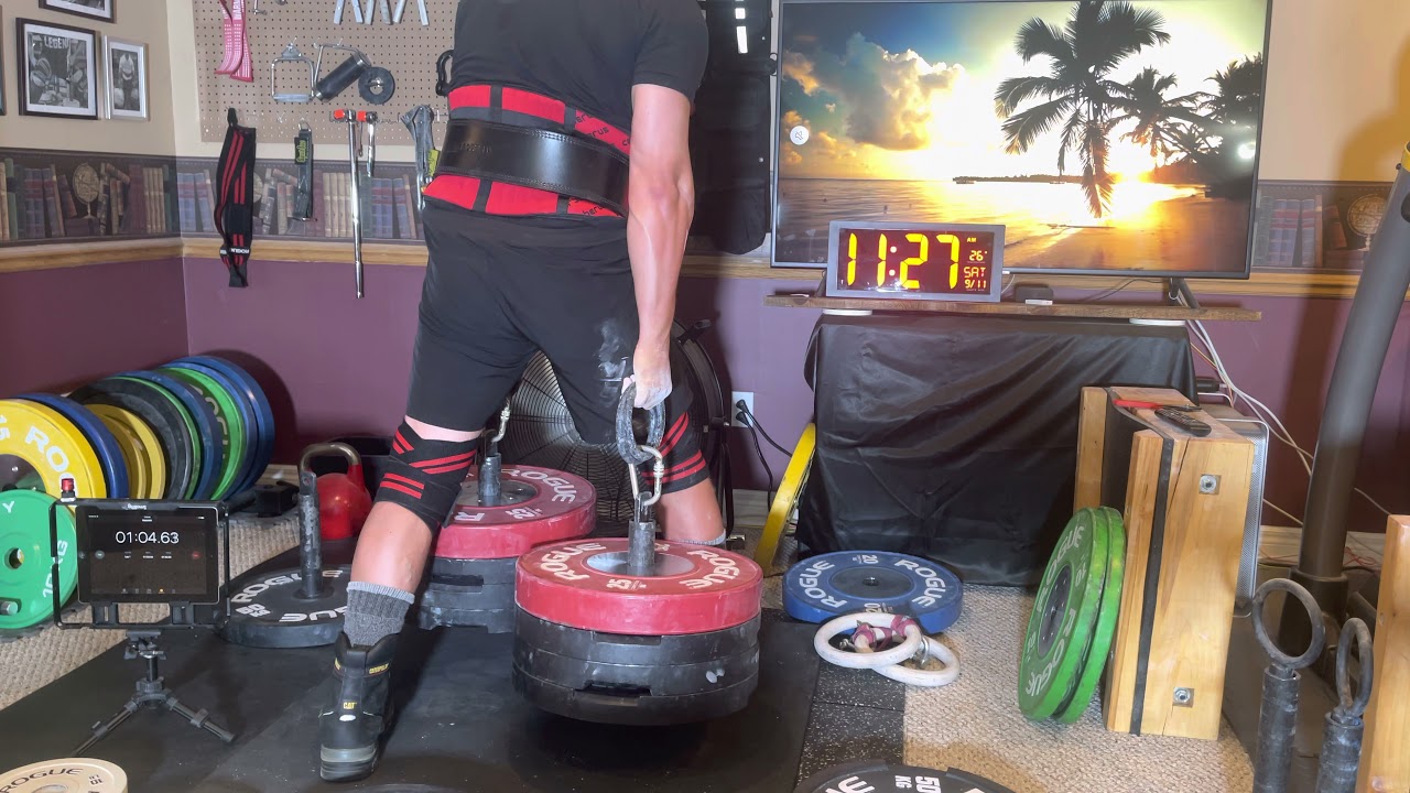 810 LBs Dinnie training stones raw grip ring lift - YouTube