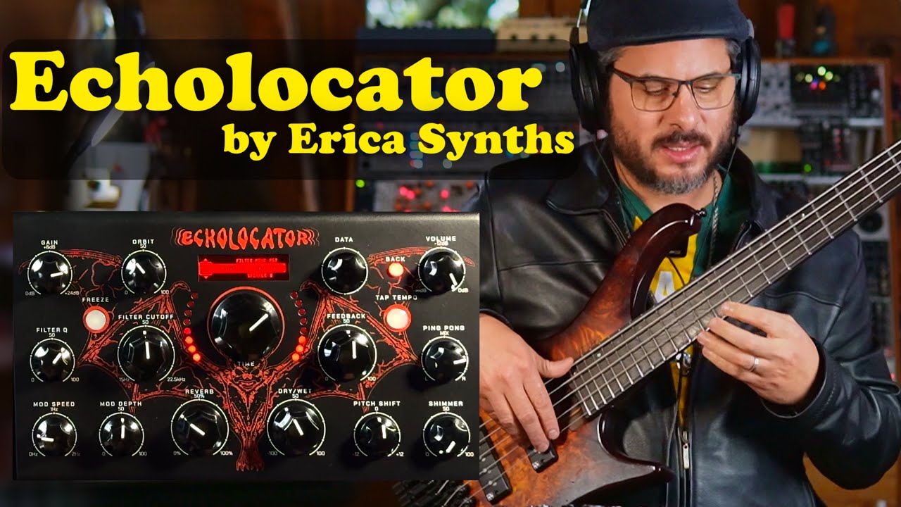 Ambient Bass! with the Echolocator by Erica Synths - YouTube