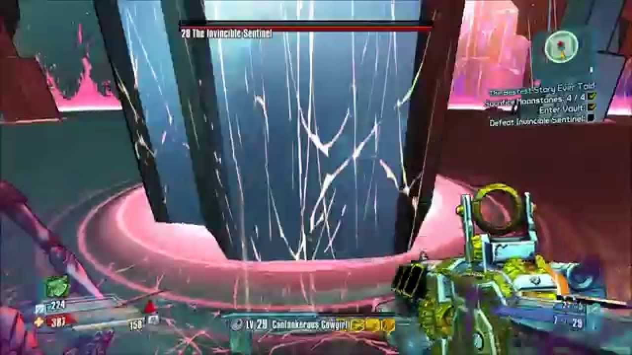 Borderlands: The Pre-Sequel: Invincible Empyrean Sentinel (raid boss ...