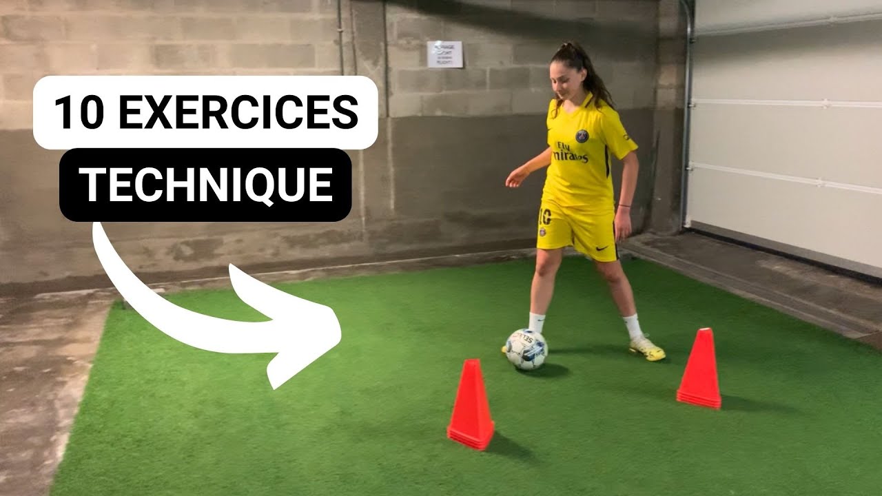 10 EXERCICES pour AMÉLIORER sa TECHNIQUE au FOOT ! - YouTube