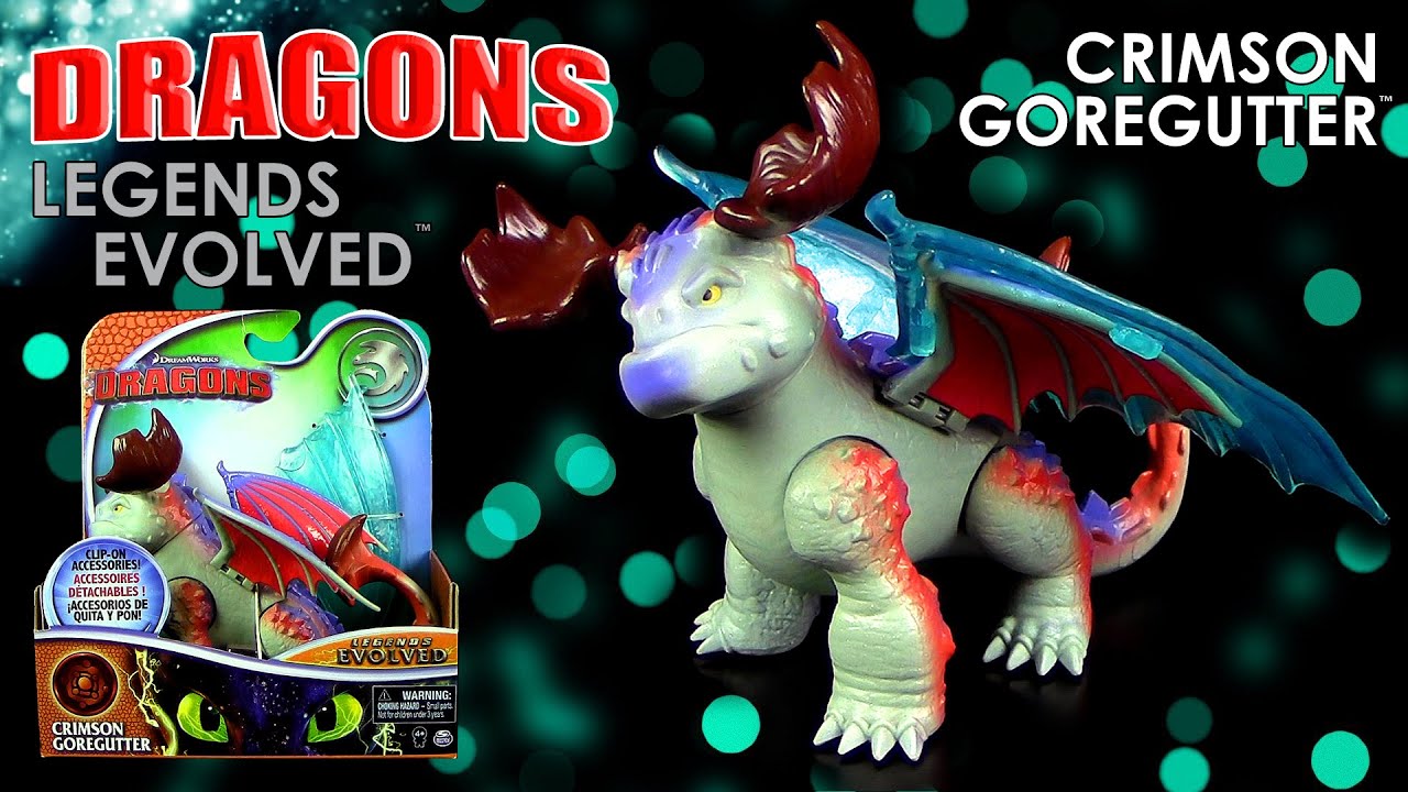 HTTYD / Dragons 3 - Legends Evolved ™ Crimson Goregutter / Roter ...