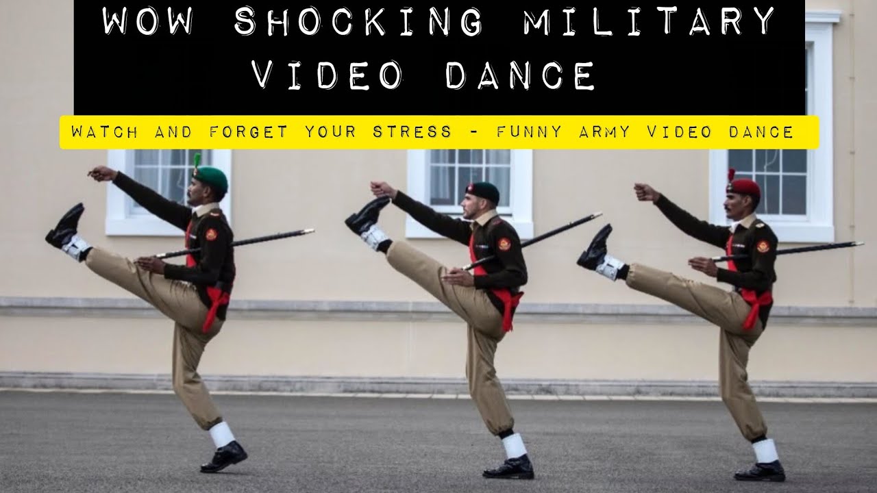 Shocking Military Dance video - funny Military Army dance - YouTube