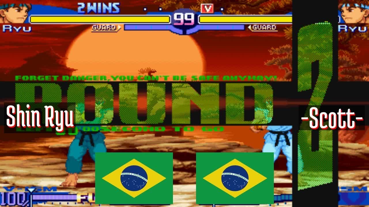 Street Fighter Alpha 3 - Shin Ryu (BR) vs -Scott- (BR) - 2021-06-11 ...