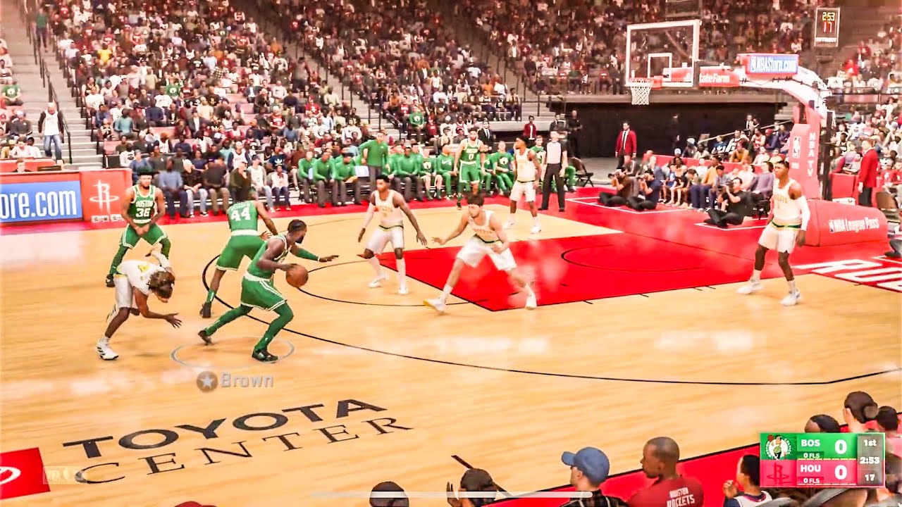 Boston Celtics vs Houston Rockets 3/13/2023 NBA 2K23 Gameplay - YouTube